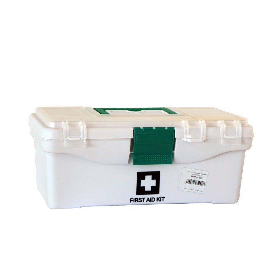 First Aid Compact Kit - Plastic Box -Shops/Office Combo from FTS Safety